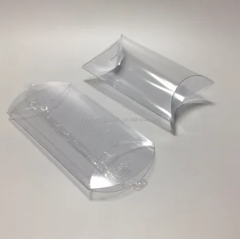 Clear Transparent Pvc/pet/pp Plastic Pillow Box For Cosmetic,Gift - Buy ...