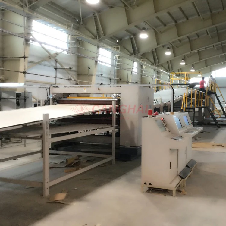 High Efficiency Corrugated Cardboard Production Plant