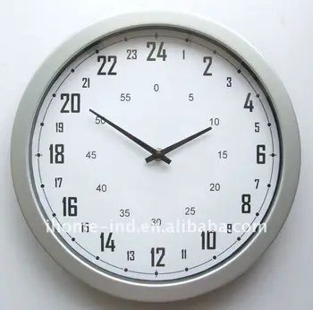 Plástico 24 Hora Para Decorativo - Buy 24 Hora Reloj De Plástico ...