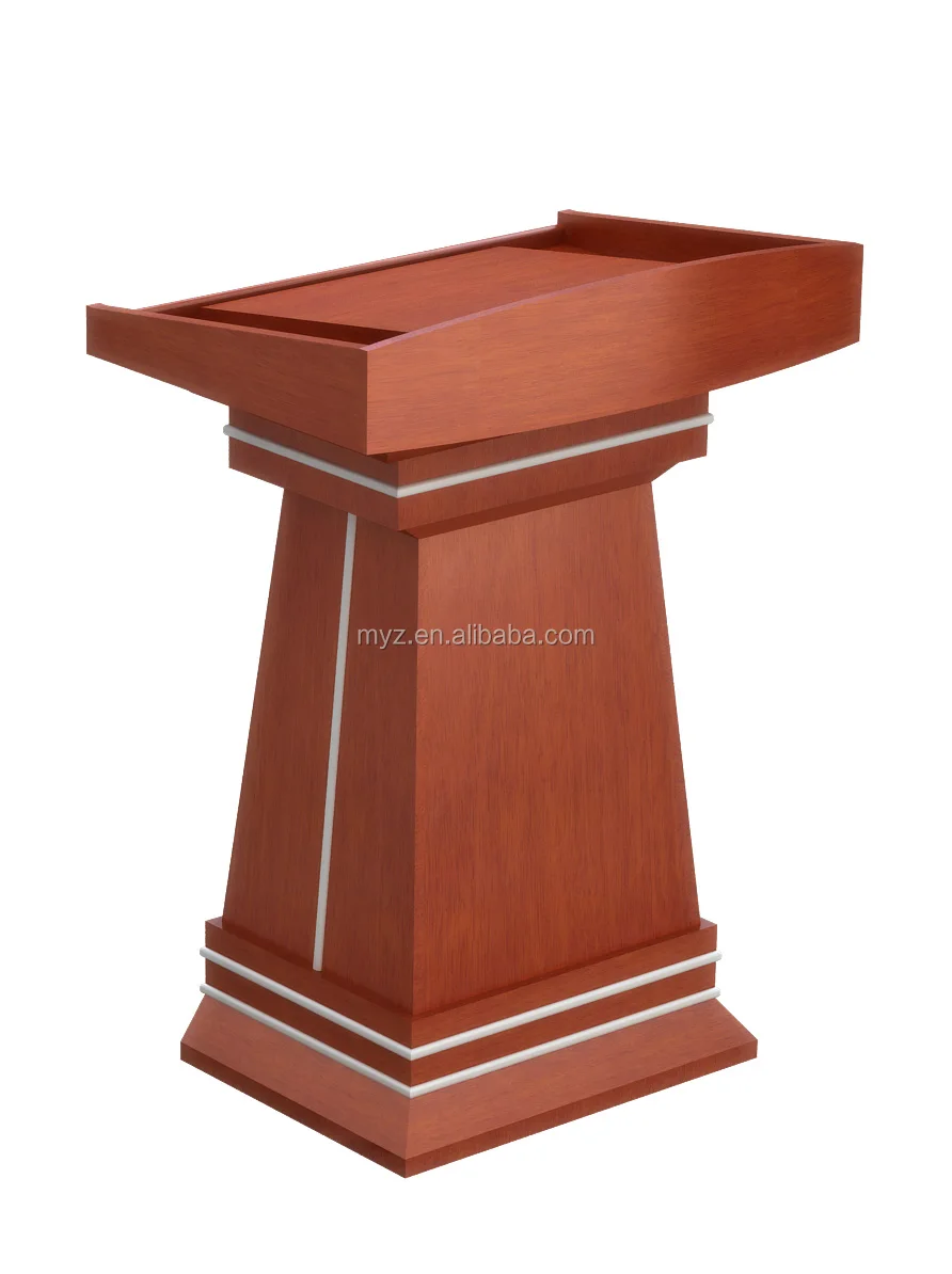 Conference Rostrum Platform Stand Wood Podium Church Pulpit Designs ...