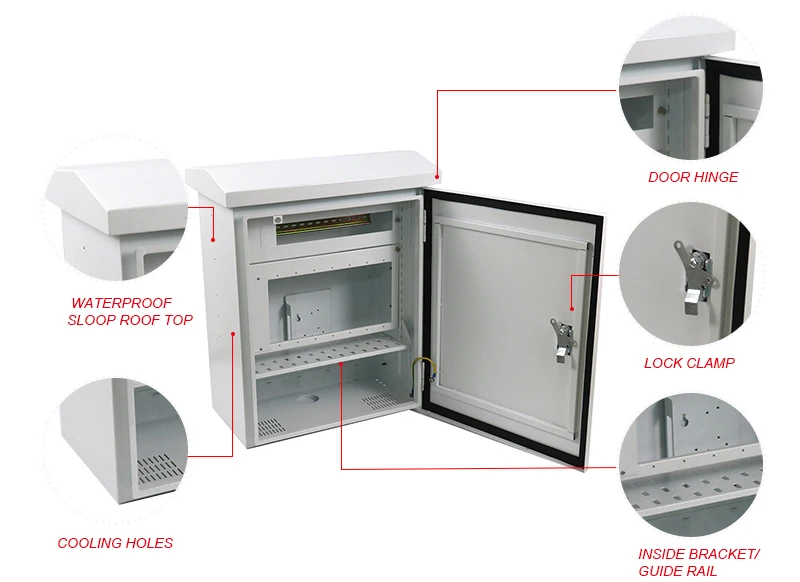 Pole Mounted Outdoor Steel Enclosure For Solar Battery - Buy Pole ...