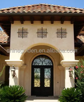 Spanish Wrought Iron Window Architecture