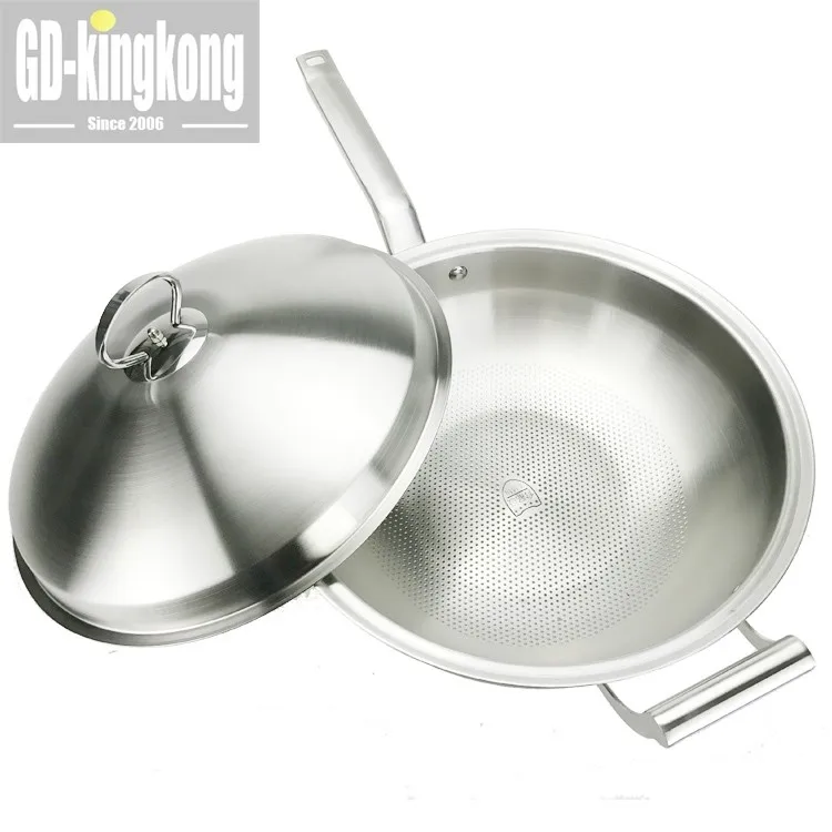 Food Grade Magnetic Cookwarekorea Triply Clad Titanium Copper Pan ...