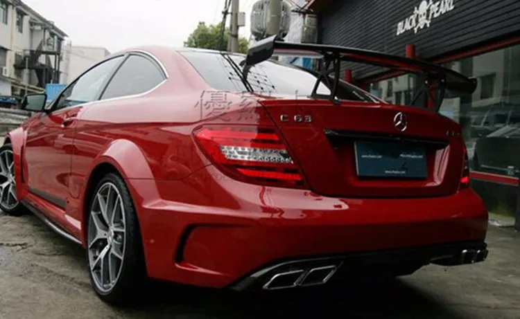 C Class W204 Black Series Body Kits For W204 C63 Frp And Carbon Finber ...