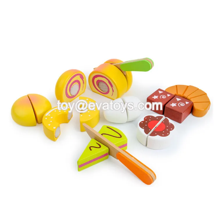 New Design Delicious Miniature Wooden Toy Food Set For Children Pretend ...