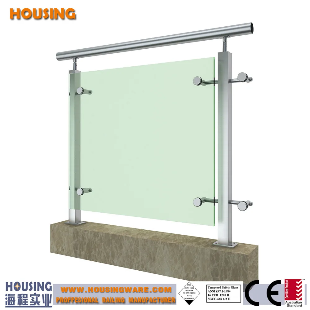Contemporary Glass Barrier