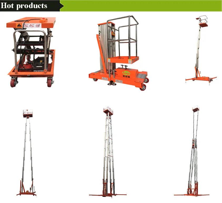 High Rise Hydraulic Window Cleaning Scissor Lift - Electric