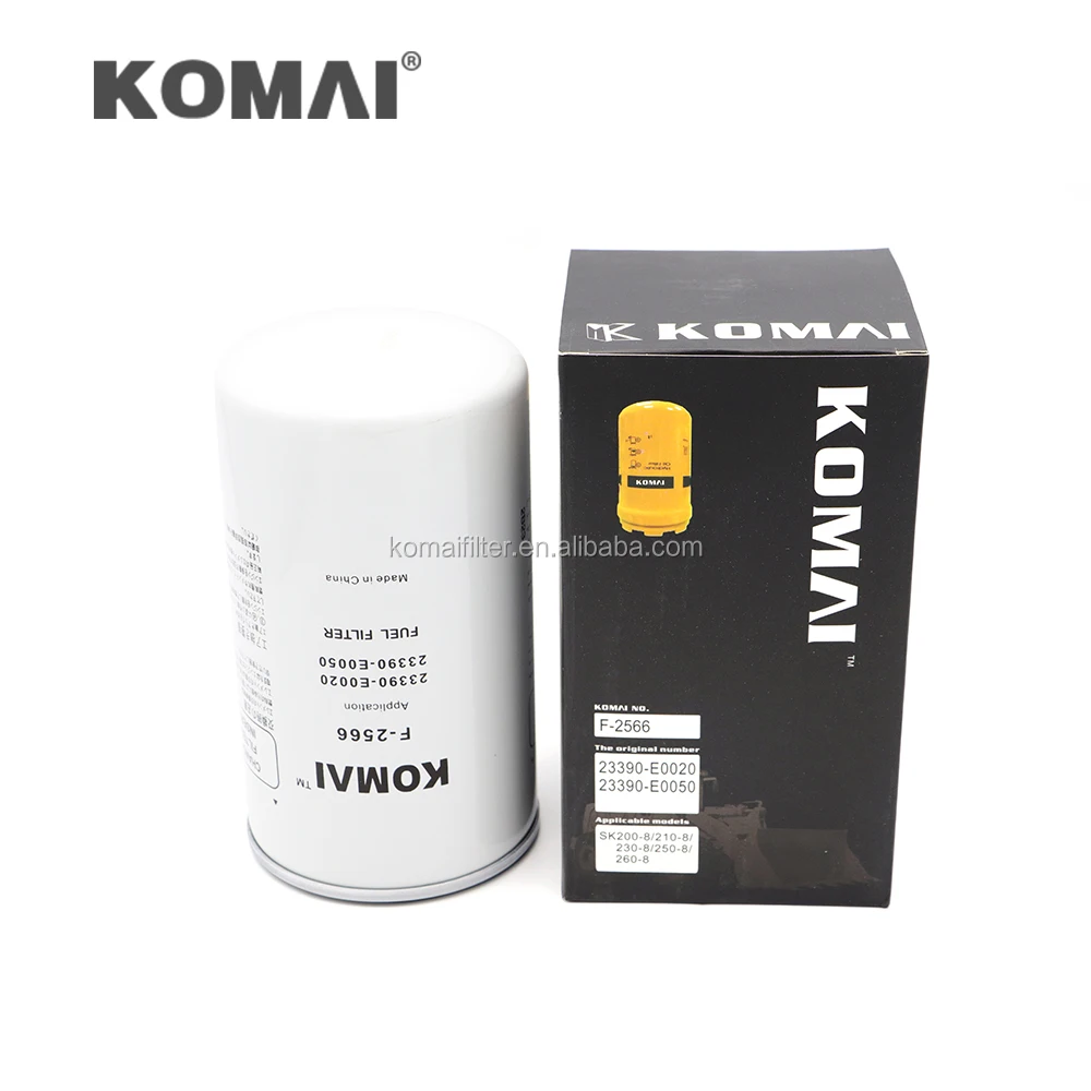กรองน้ำมันเชื้อเพลิงสำหรับรถขุดรถยกชิ้นส่วนเครื่องยนต์ดีเซล23390-e0020 ...
