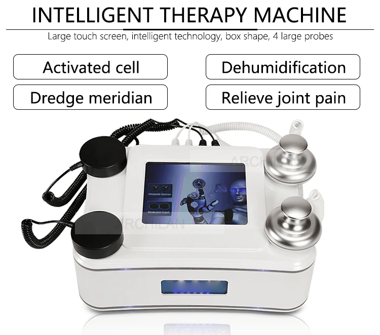 Back Magnetic Therapy Ultrasonic Vibrating Physiotherapy Massager ...