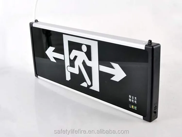 Led Exit Light With Battery Backup/lithonia Lighting/solar Exit Sign ...