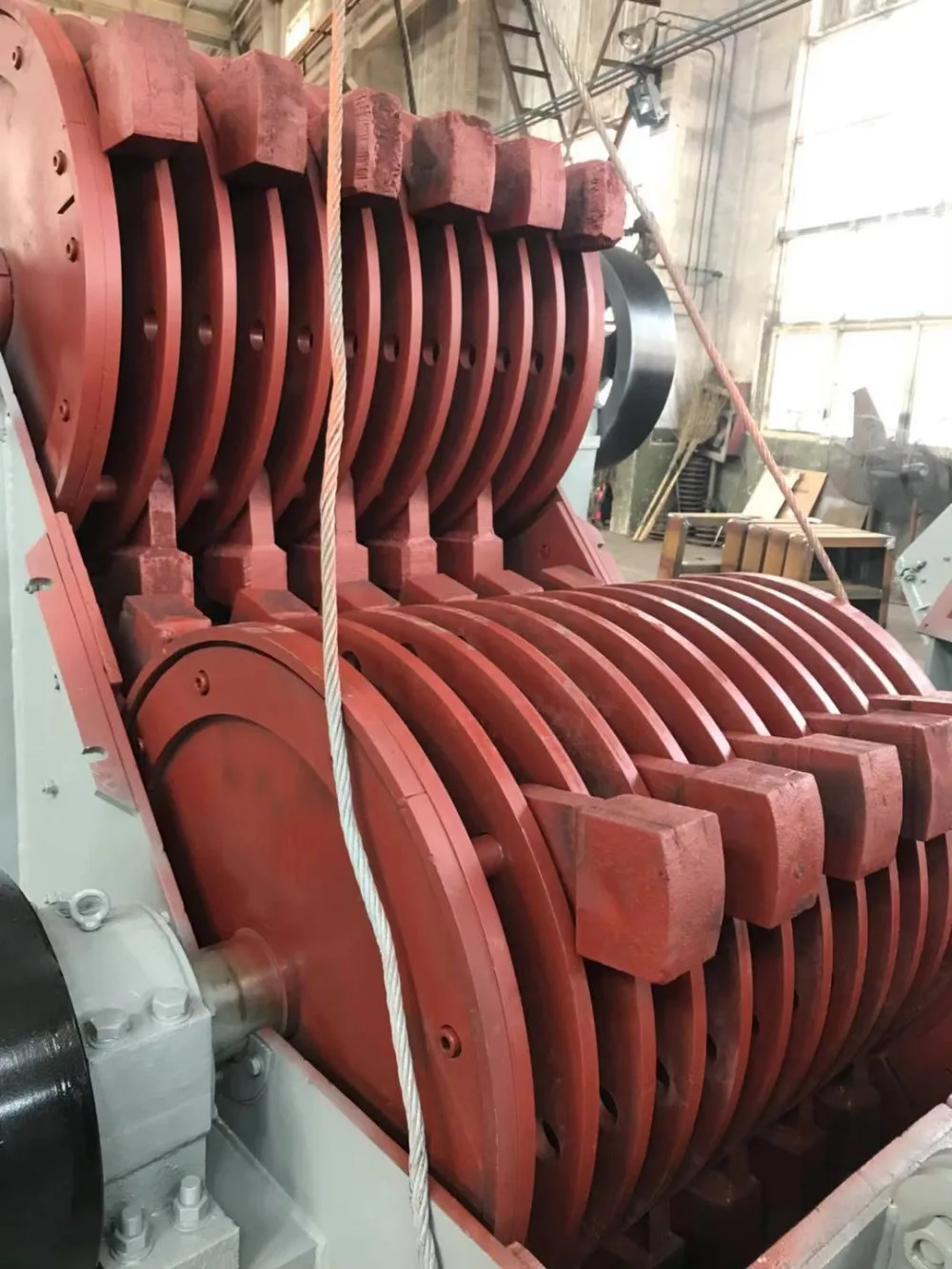 Two Stage Hammer Crusher for Stone Brick and Clay Concrete