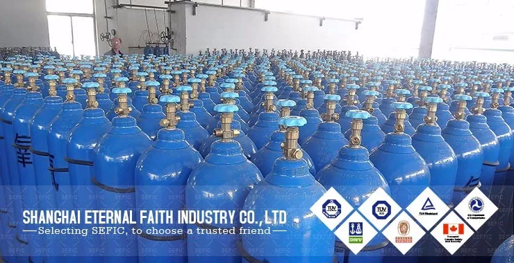 DOT-3AA 2175PSI Oxygen Gas Cylinder - High Pressure & Durable