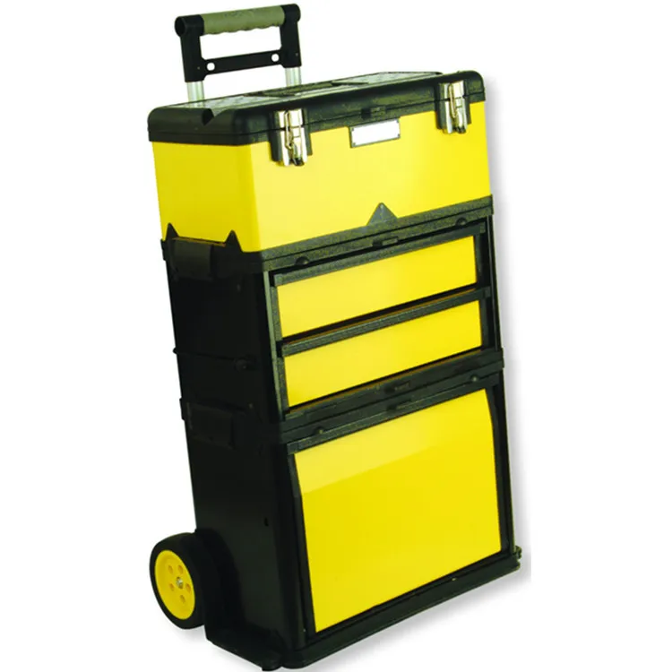 Tool case Trolley with Wheel Tool case with Handle Tool Box of Storage ...