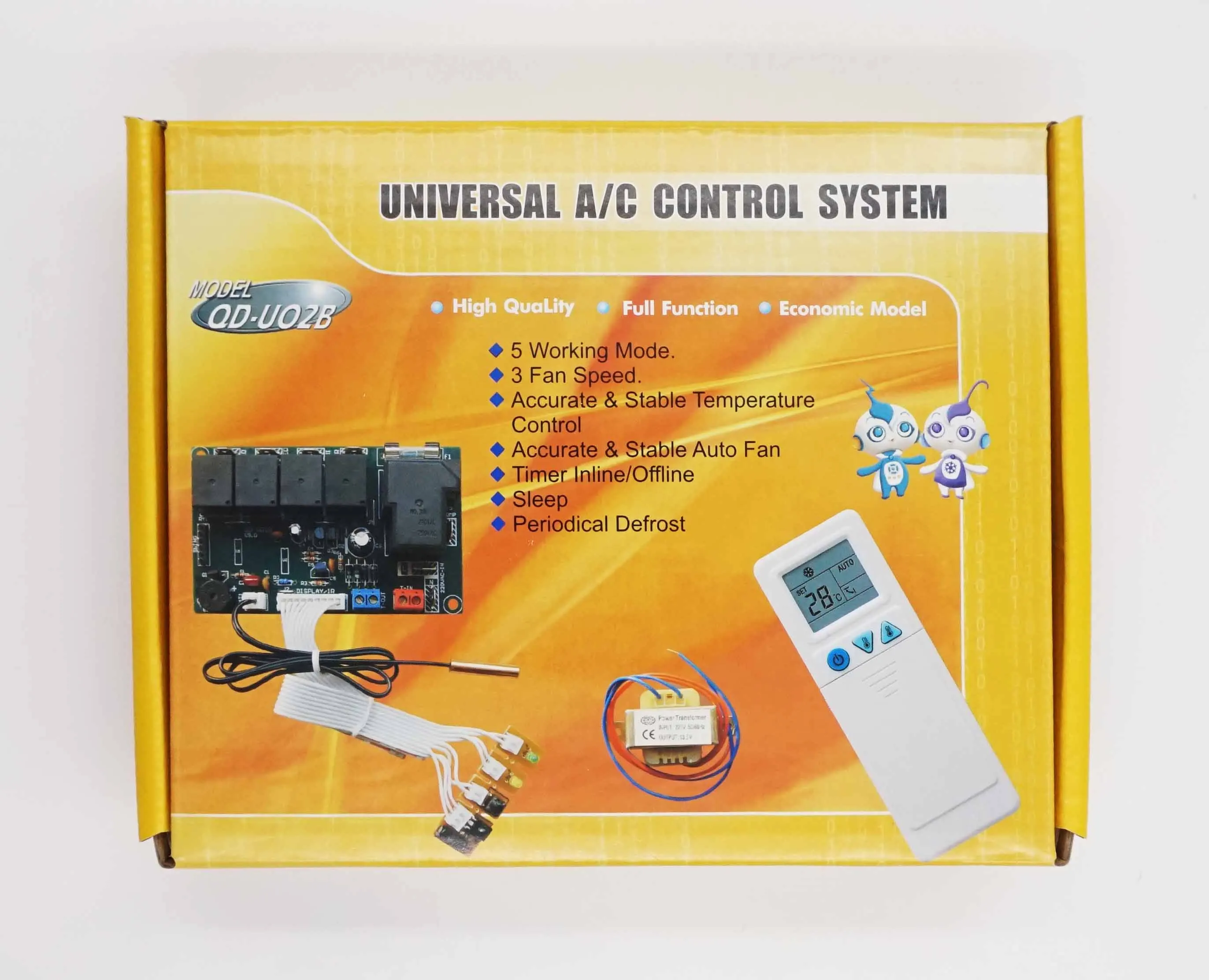 Partsnet Universal A/c Remote Universal Control System Qd-u02b - Buy ...