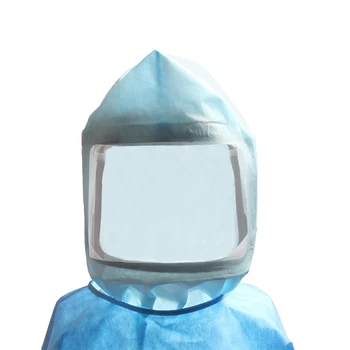 T4 T5 Disposable Nonwoven Medical Surgical Hood Helmet Hood Cap Anti ...