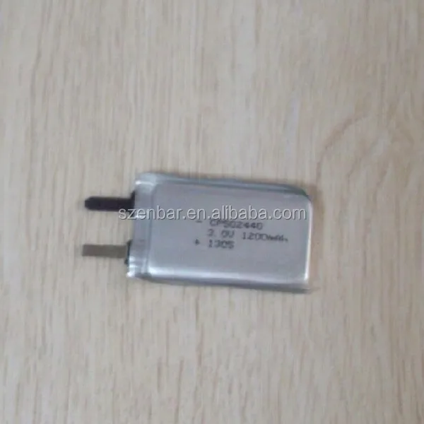 Enbar CP502440 1200mAh 3.0V Lithium Thin Film Battery for Heat Meter ...