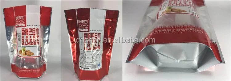 Plastic Zipper Dried Seafood Sea Cucumber Scallop Fish Packaging Bag ...