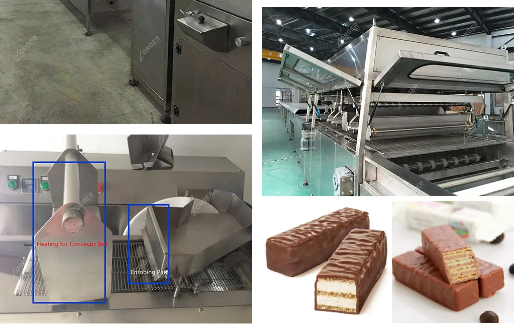 Small Chocolate Caramel Enrober Machine Chocolate Enrober - Buy ...