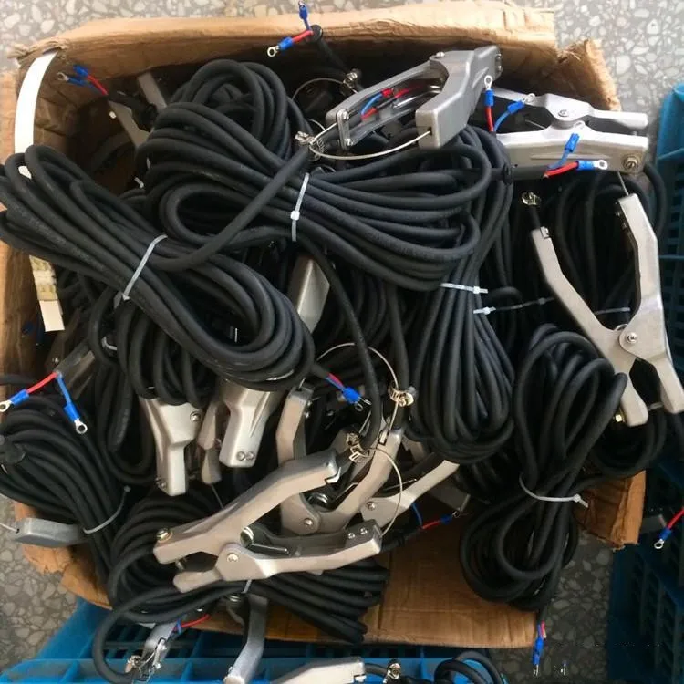 Electrostatic Clamp with 10m Cable - Explosion-Proof Oil Tank Truck