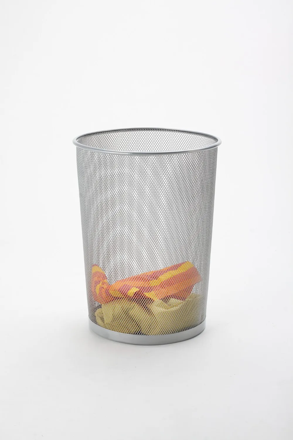 Metal Mesh Waste Bin Trash Waste Basket - Buy Mesh Waste Bin,Mesh Trash ...