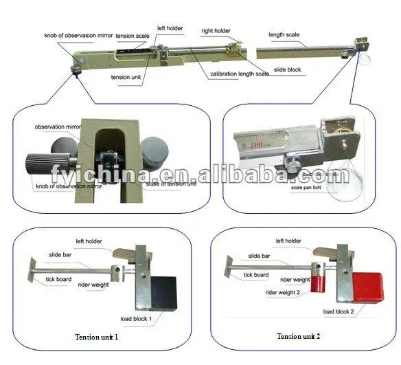 FY111L Yarn Crimp Tester - Precision Textile Instrument