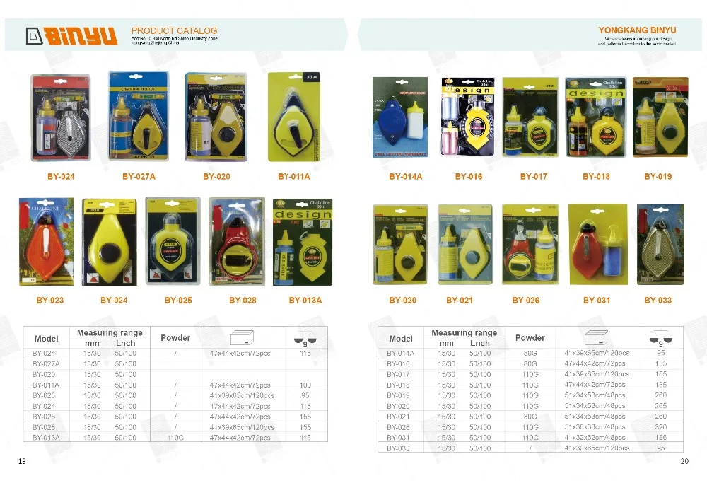 Chalk Line Reel,Standard,100 Ft,4 Oz Powder - Buy Plastic Chalk Line ...