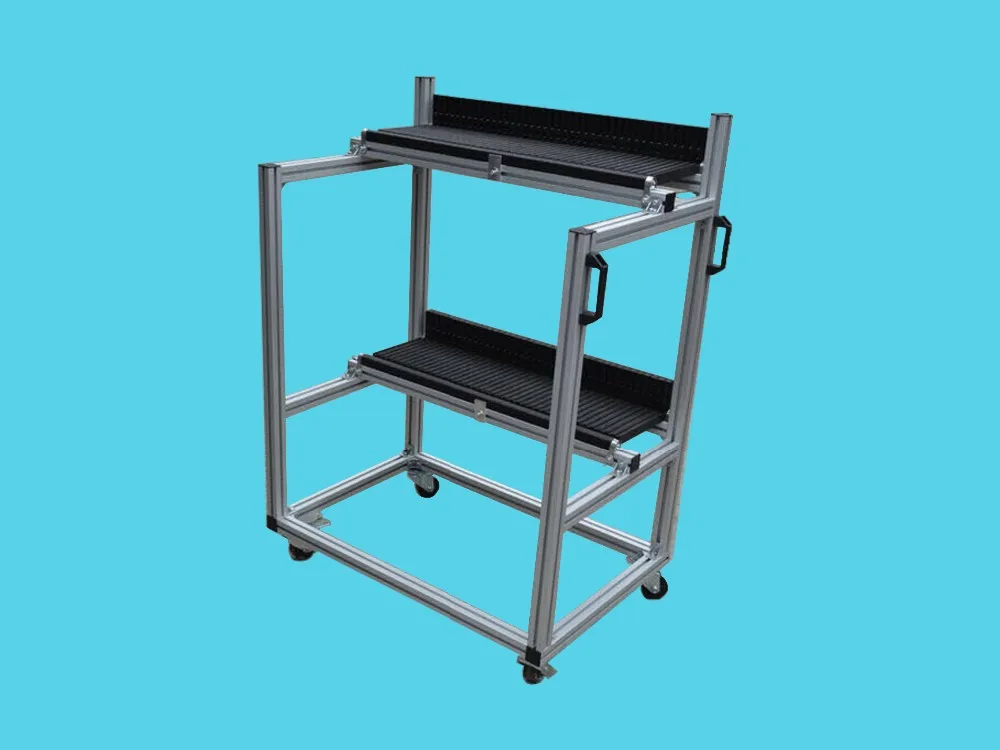 Smt Production Line Stainless Steel Feeder Storage Cart Smt Feeder ...