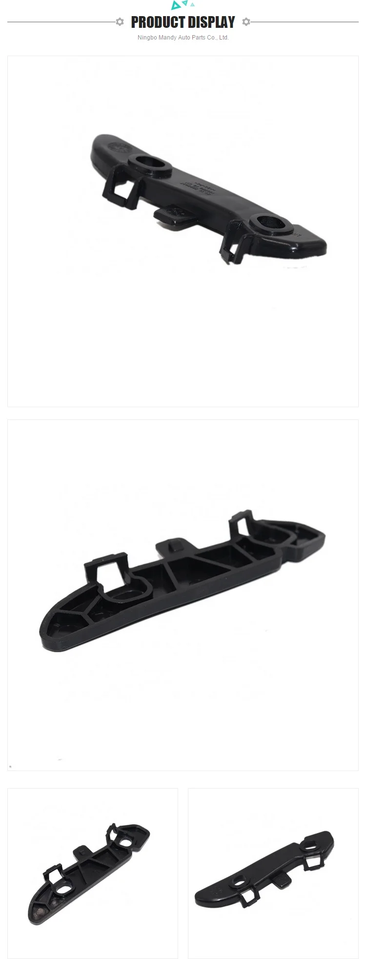 Car Front L & R Bumper Mount Support Bracket 51117279711 51117279712 ...