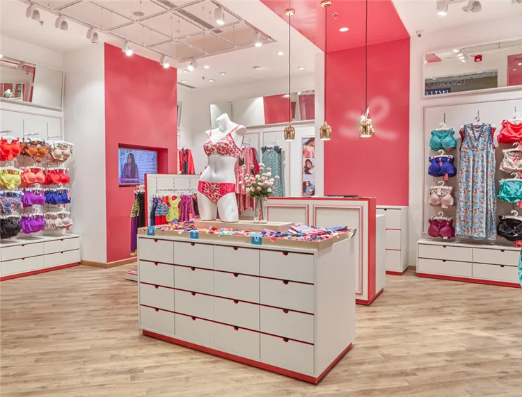 Modern Lingerie Shop Lingerie Display Rack Bra Store Fixture - Buy ...