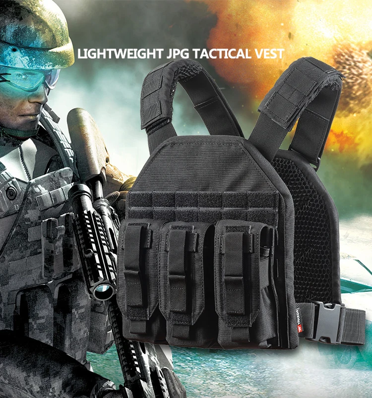 Yakeda 1000d Nylon Female Tactical Vest Armor Body Protector Bullet ...