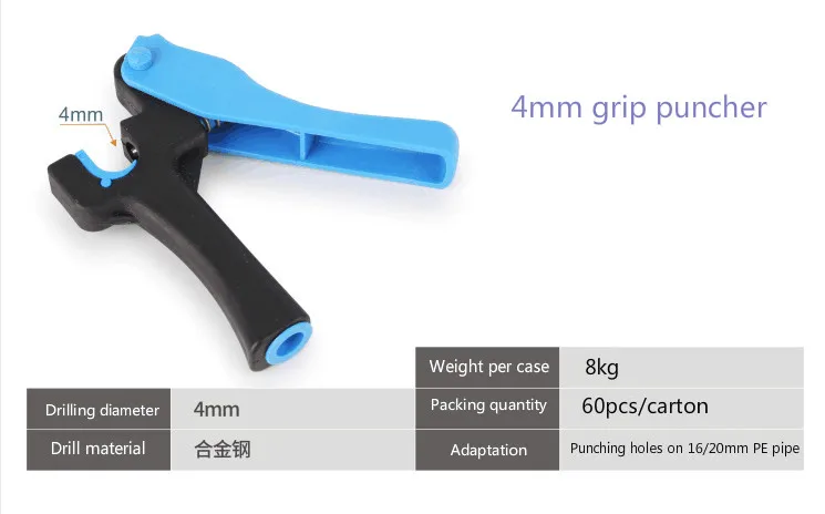 Dn3 Hand-held Puncher For Plastic Materials For Drip Tapes And Pe Pipes ...