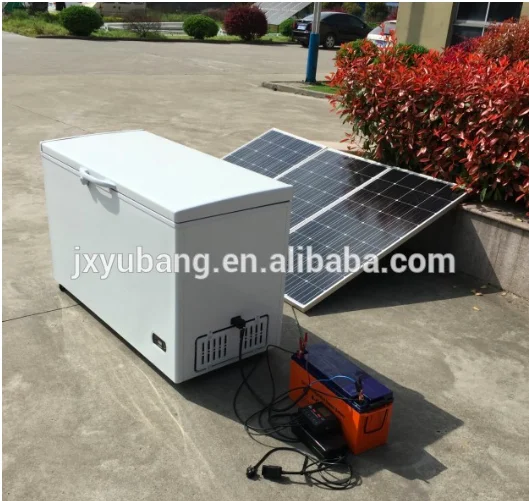 358l Solar Chest Deep Freezer Dc 12v Solar Freezer System Complete Kit ...