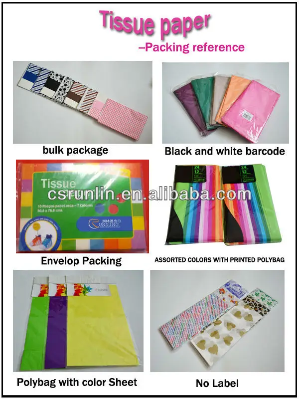 Art Craft Paper Tissue Paper Pantone Color Tissue Paper For Diy ...