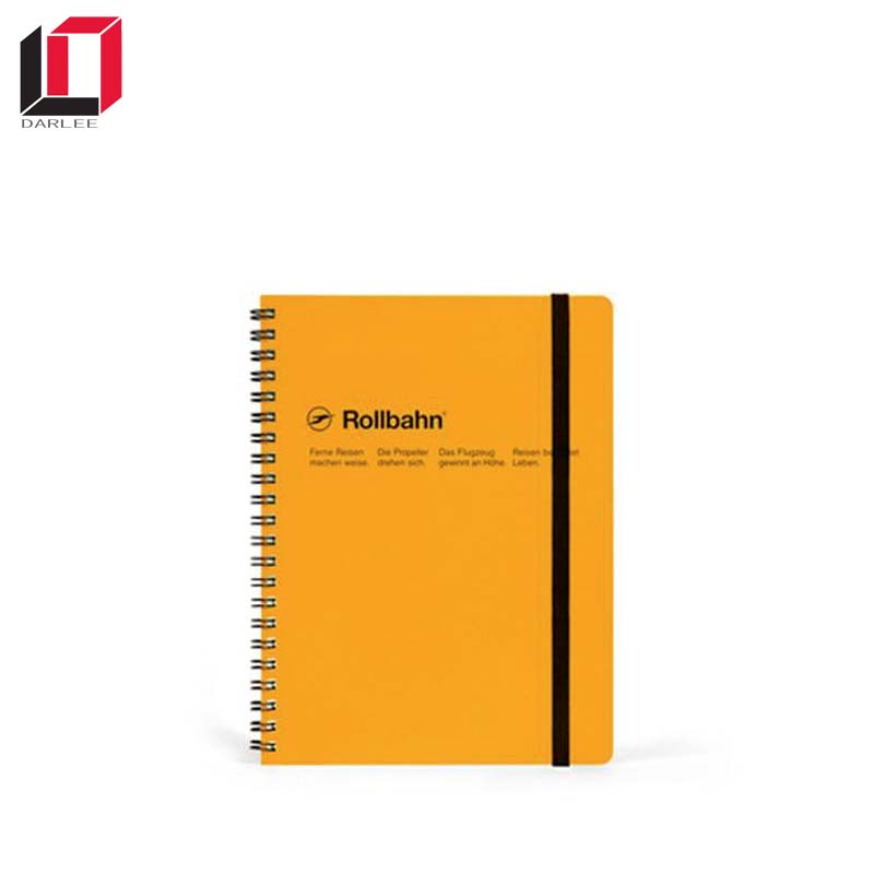 Spiral Notebook with White Paper Cover - College Ruled