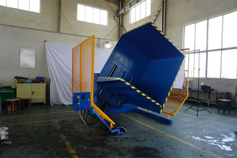 Efficient Pallet Inversion with Huize Mechanical Forklift Attachment