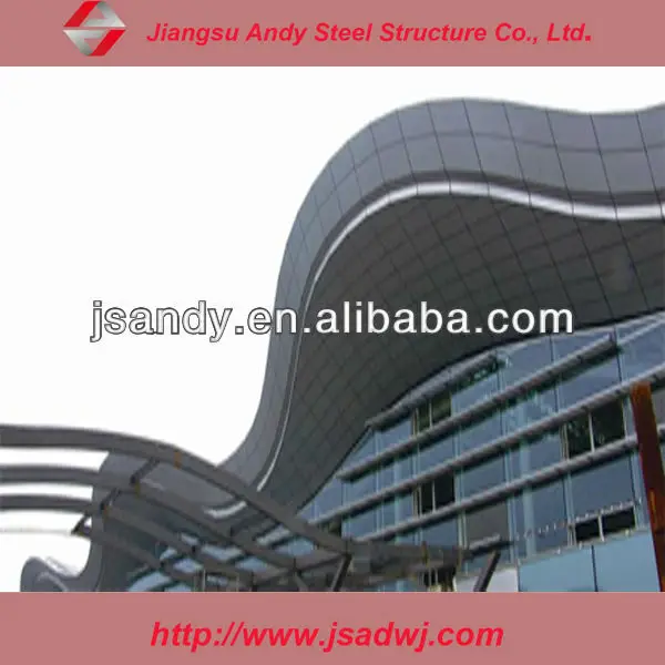 Workshop Space Frame Truss Structure Aluminum Space Frame Roofing - Buy ...