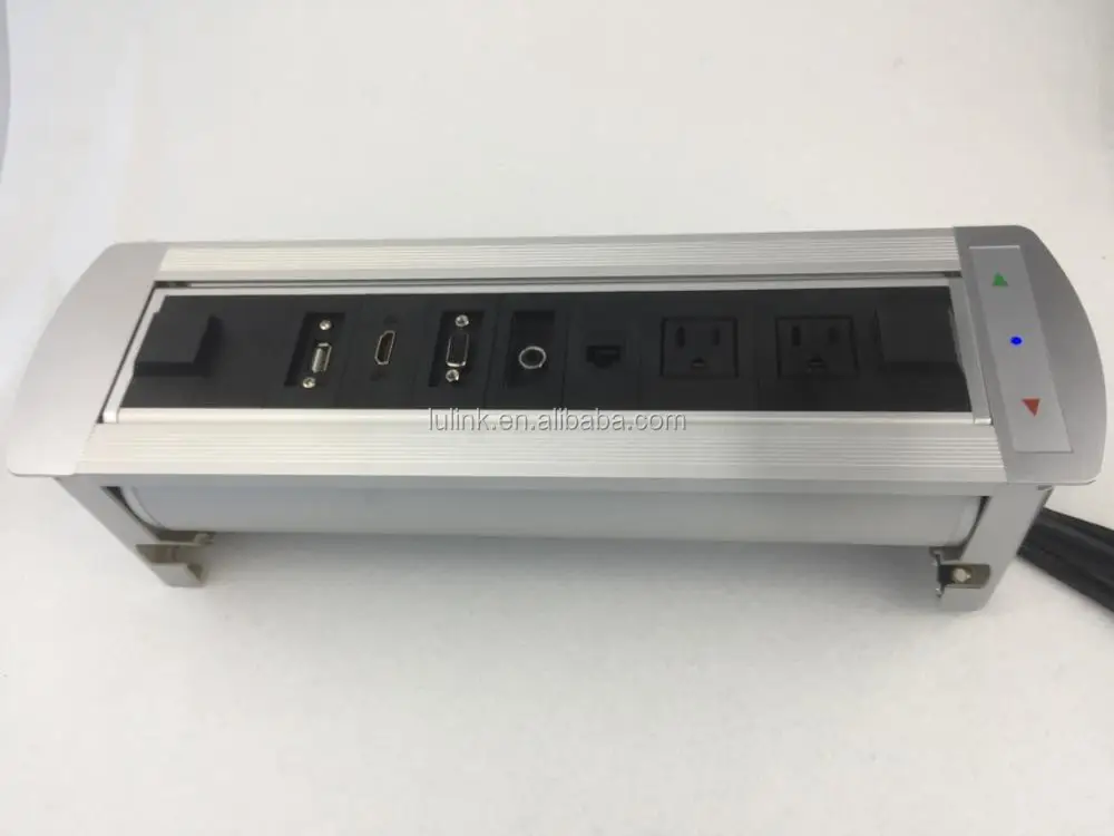 Kitchen Countertop Recessed Motorized Retractil Pop Up Round Electrical ...