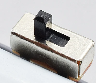 SS12D00G4 SPDT 1P2T 2 Position 3 Pin PCB Panel Vertical Slide Switch