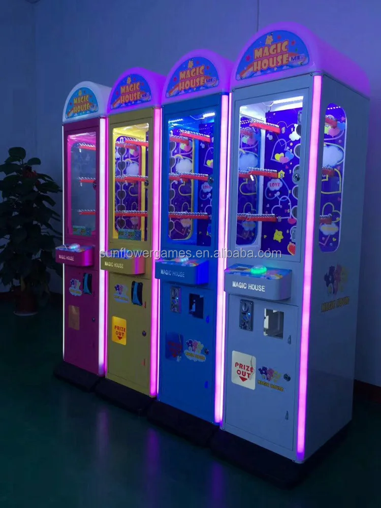 Sunflower Magic House Mini Key Master Game Machine Coin Operated Push ...