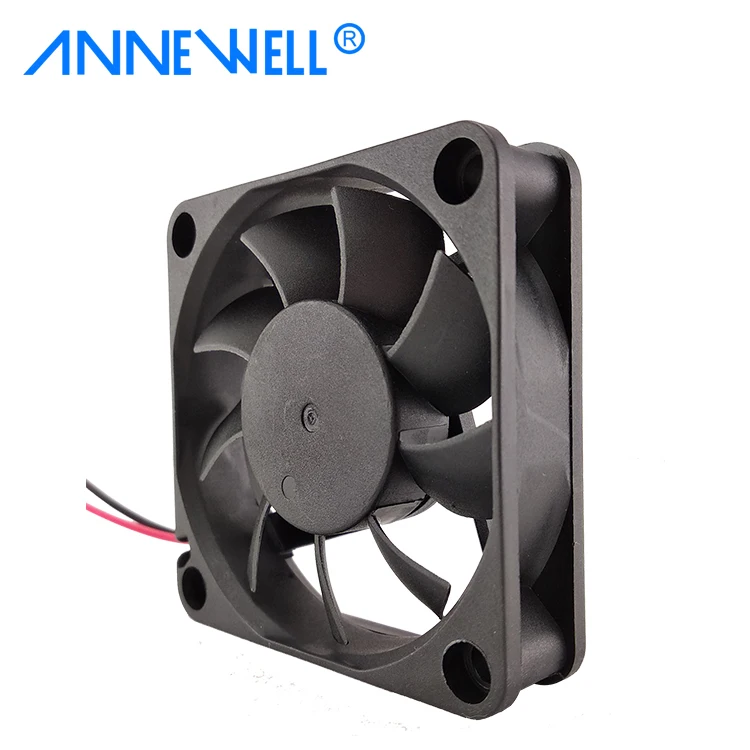 Square Mini Dc Fan 60*60*20mm 12v 24v Fan For Battery Thermal ...