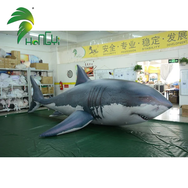 Hongyi Toys Custom Inflatable Shark Toy Giant Inflatable Shark For Sale ...