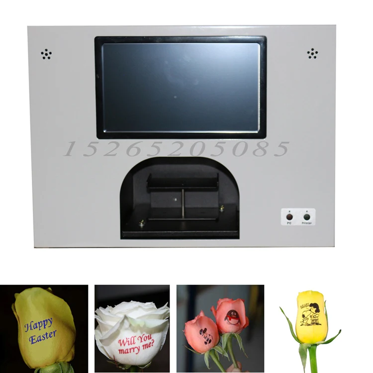 3 Roses Printer Fresh Flowers Printing Machine - Buy 3 Roses Printer ...