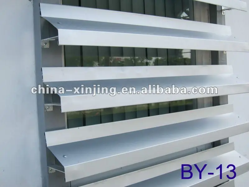 600mm Width Solar Fin Aluminum Louvre Blade - Buy Vertical Louver ...