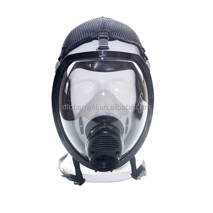 Full Face Anti Gas Mask With Double Filters Gas Mask Respirator - Buy ...