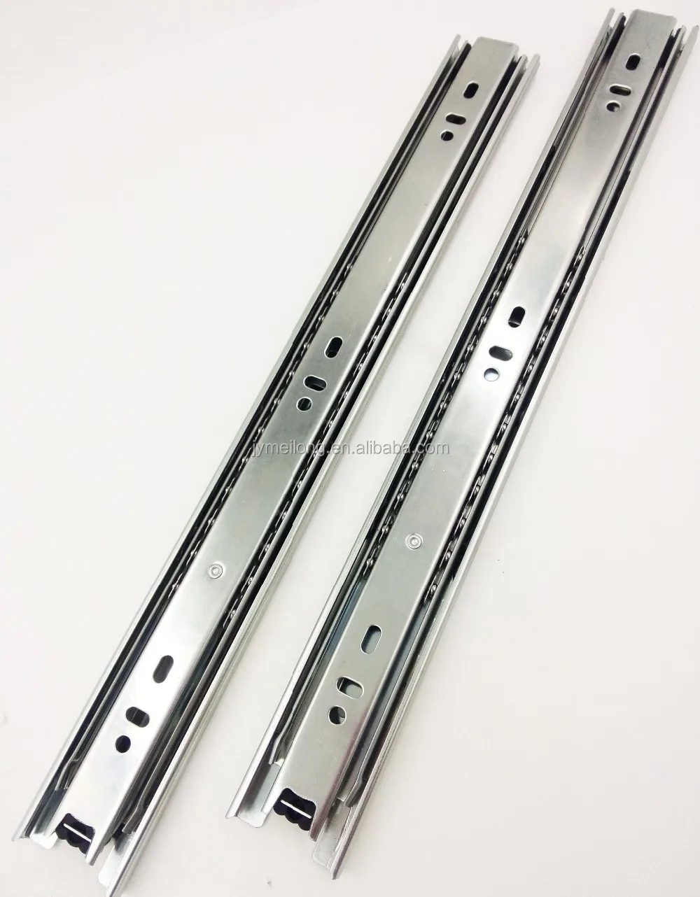 Meilong HardwareTelescopic Channel Drawer Slide / Kitchen Drawer Parts ...