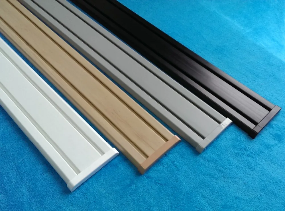 Heavy Duty Pvc Slatwall For Hanging Display And Garage Storage Track ...