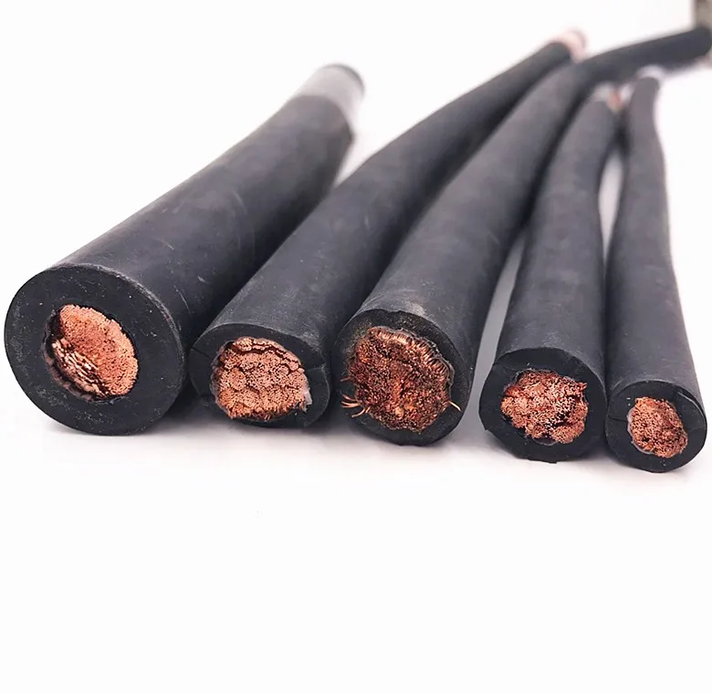 Black Rubber H01n2-d Welding Cable 25mm2 - Buy 25mm2 Welding Cable ...