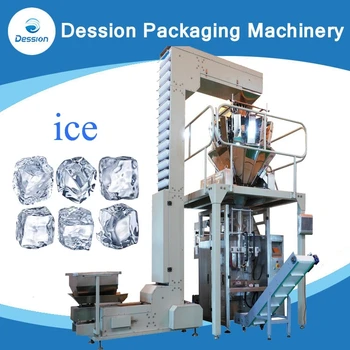 New Design Fully Automatic Ice Cube Packing Machine,Cube Ice Packing ...