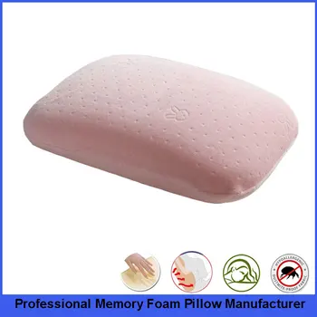 Multi-function Small Memory Foam Pillow With Breathable Cotton Velour ...