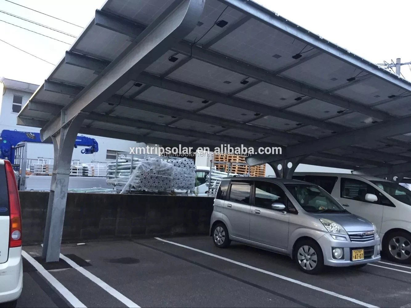 Waterproof DIY Solar Carport Canopy & Portable Solar Carports OEM